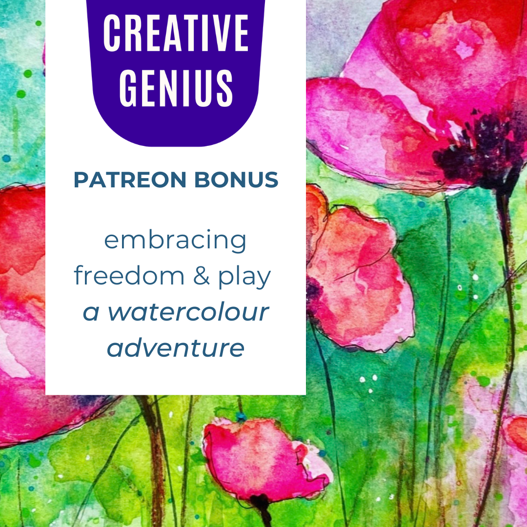 Patreon Bonus Episode #39 - Embracing Freedom and Play: A Watercolor A – Kate Shepherd ...