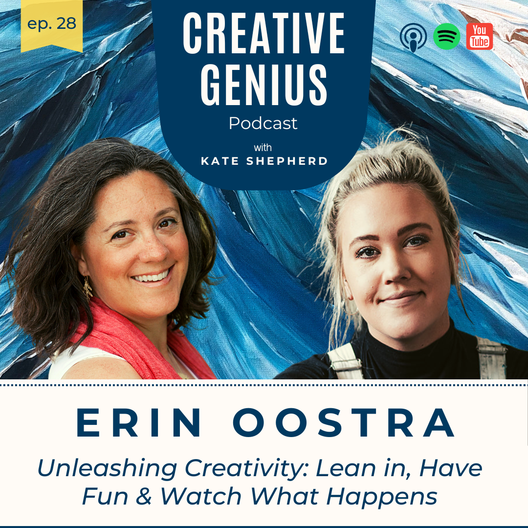 CG | Episode 028 - Erin Oostra - Unleashing Creativity: Lean in, Have ...
